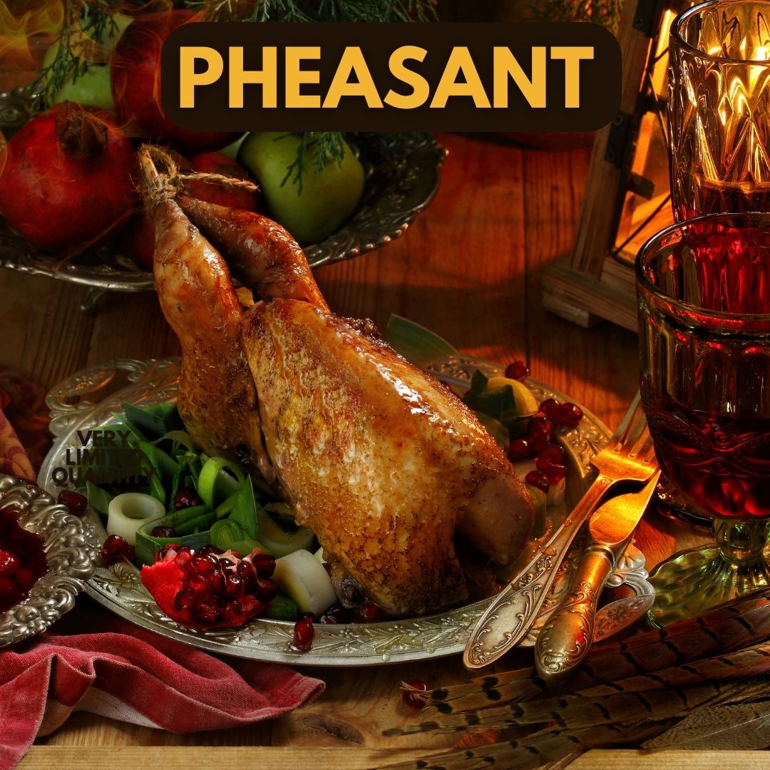 Pheasant (whole bird) – Wild Man Foods
